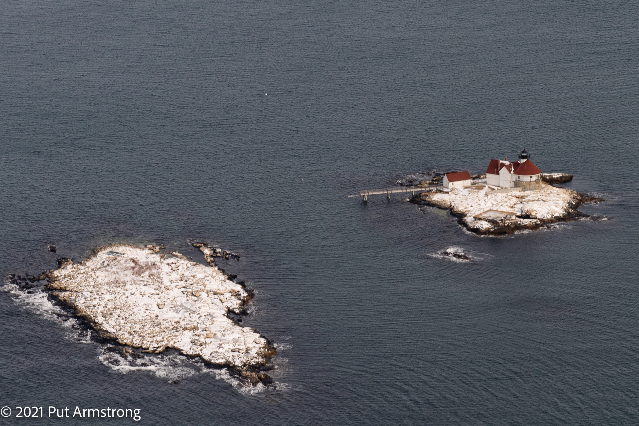 Boothbay to Pen Bay Lighthouses – Androken Aerial