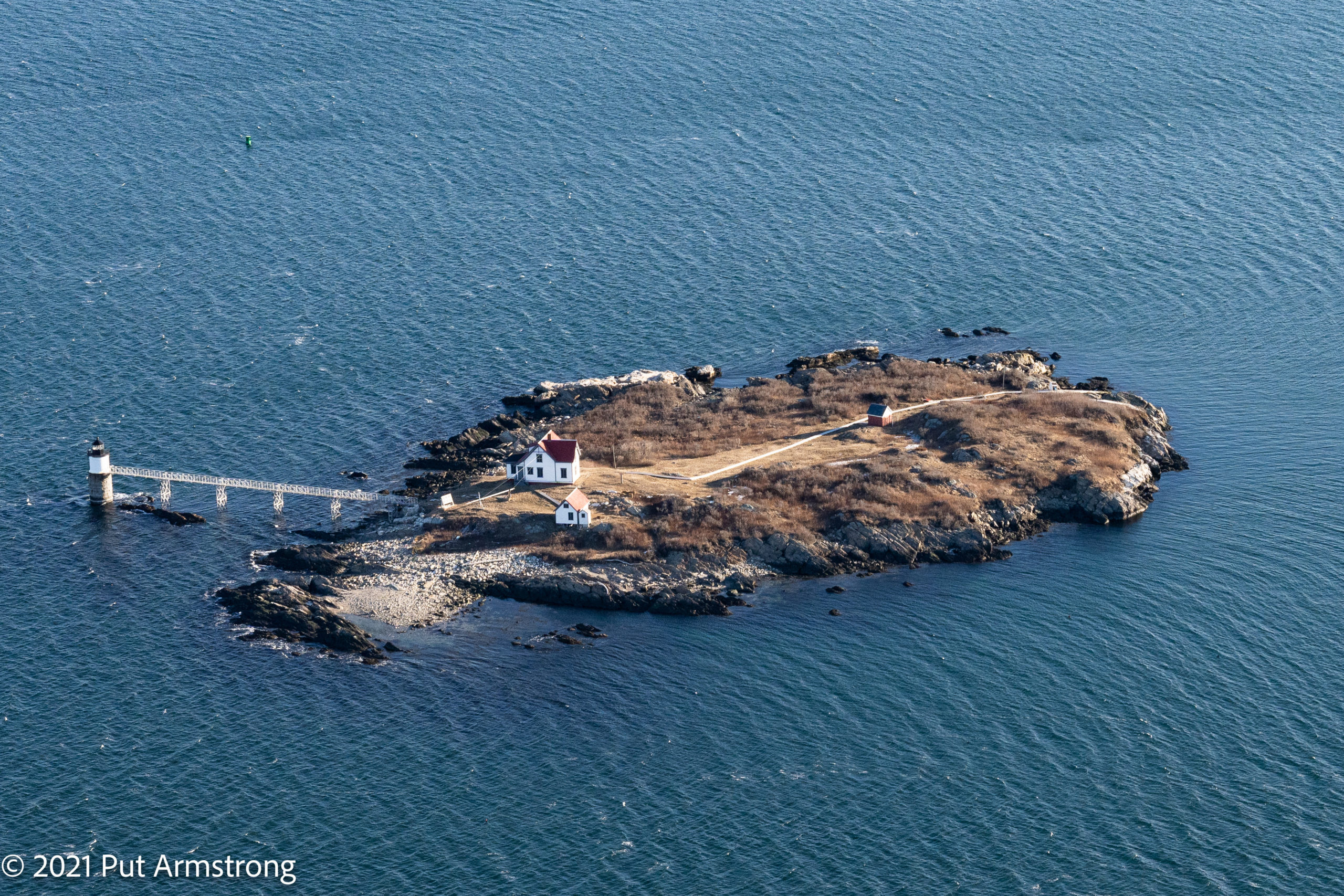 Boothbay to Pen Bay Lighthouses – Androken Aerial
